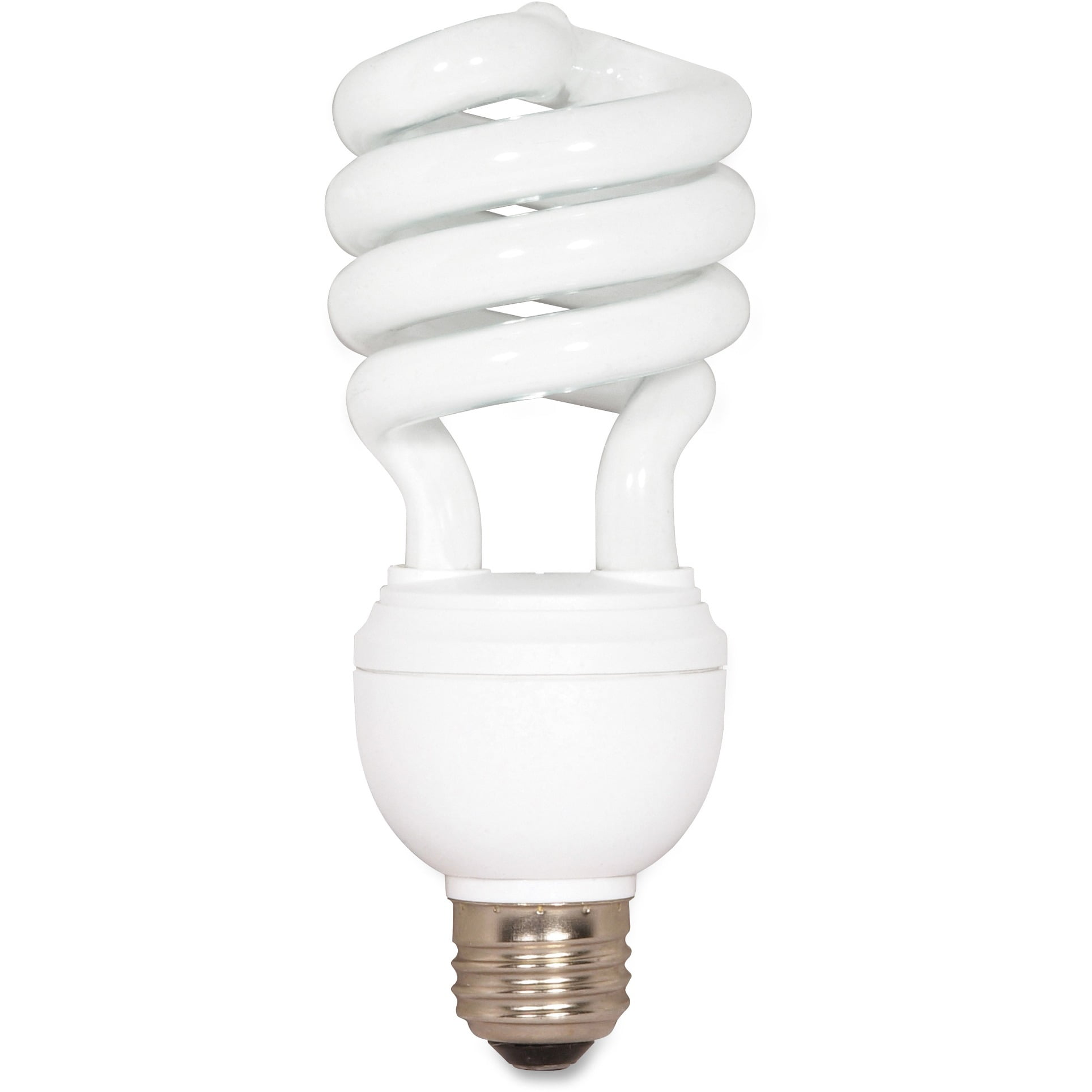 Satco, SDNS7341, 12/20/26 Watt 3-Way T4 Spiral CFL Bulb, 1 Each, White ...