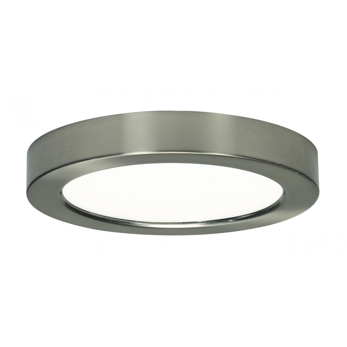 Satco Blink S9329 7" Flush Mount LED Fixture 13.5W 120V 2700K Brushed ...