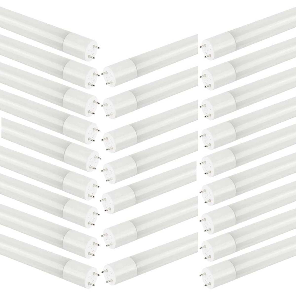 25Pk - Satco 14w 4-ft. T8 LED Tube 5000K 2200LM G13 Base - Ballast ...