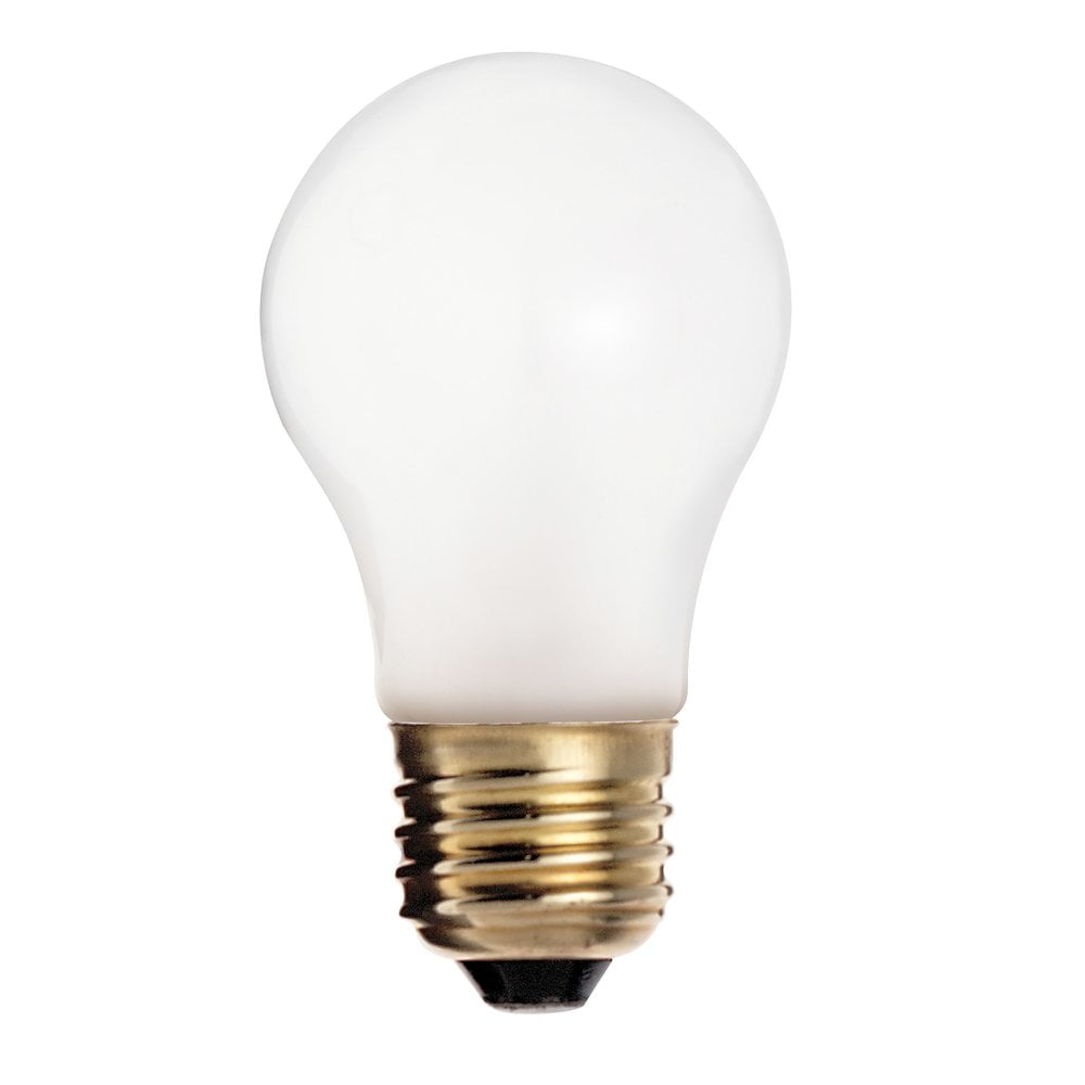 Satco S3949 - 15 watt A15 Incandescent; Frost; 2500 average rated hours ...