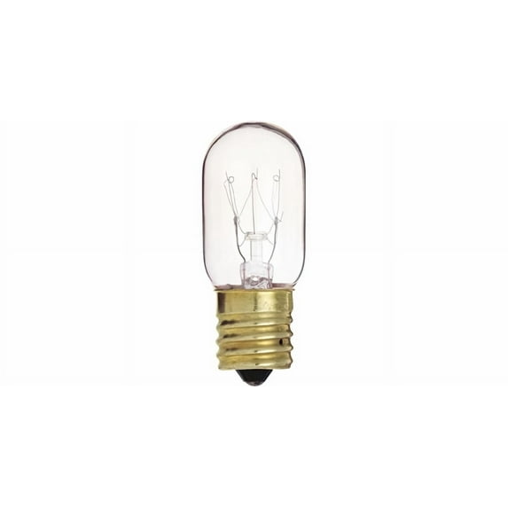 Satco 15W Clear Intermediate Base T7 Incandescent Tubular Appliance ...