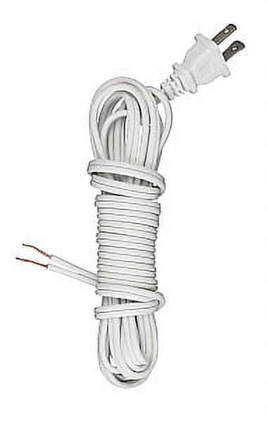Satco 18/2 SPT-2-105 Degree C Molded Plug Tinned Tips 3/4in Strip with ...