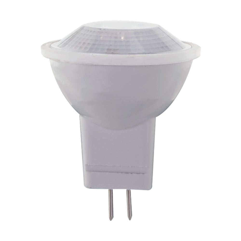 Satco 2 Watt MR11 LED - GU4 base - 3000K - 12 Volt - 36 deg. Beam Angle ...