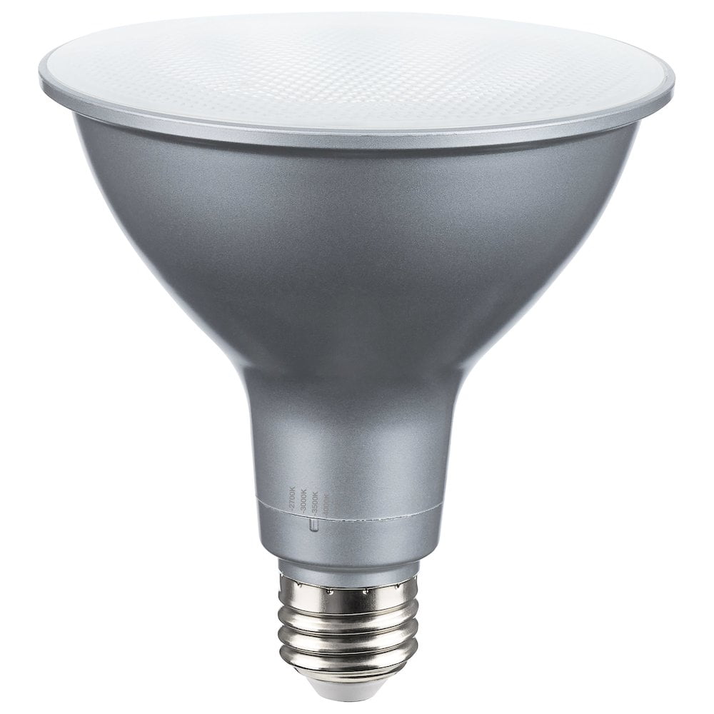 Satco 21 Watt PAR38 High Lumen LED - 27K/30K/35K/40K/50K CCT Selectable ...