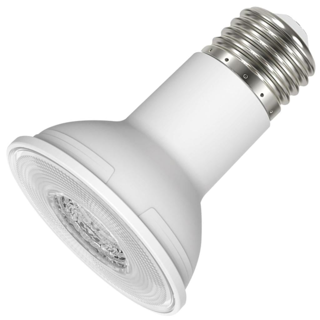 Satco 5.5 Watt PAR20 LED 90 CRI 4000K 40 deg. Beam Angle Medium base ...