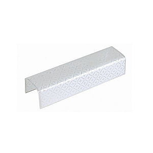 Satco 24in U-Channel Shade White Horizontal Hole Centered 6-1/2in From ...
