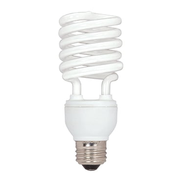 Lroom [2-Pack] 85 Watt Spiral E26/E27 Compact Fluorescent CFL Light ...