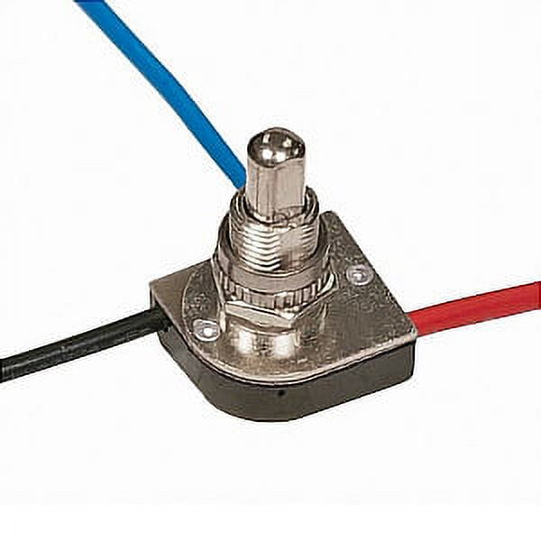 Satco 3-Way Metal Push Switch Metal Bushing 2 Circuit 4 Position Rated ...