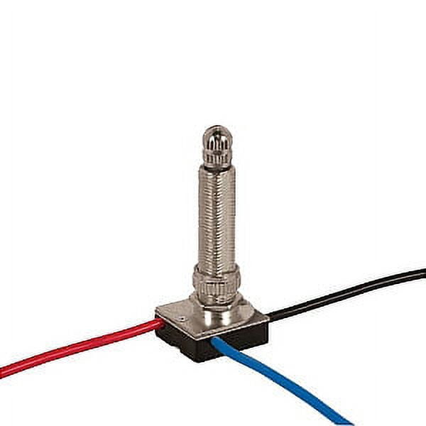 Satco 3-Way Metal Rotary Switch Metal Bushing 2 Circuit 4 Position ...
