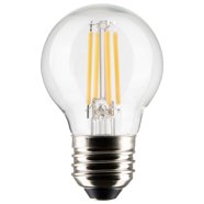 LEDVANCE Sylvania LED Vintage Filament G30 Globe Light Bulb, 60W = 6.5W ...
