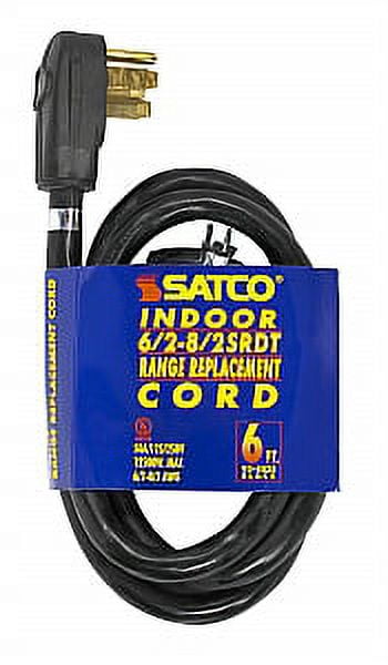 Satco 6 FT 4 Wire Replacement Range Cord - Walmart.com