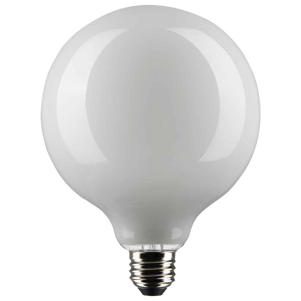 Satco 6 Watt G40 LED - White - Medium base - 90 CRI - 3000K - 120 Volt ...