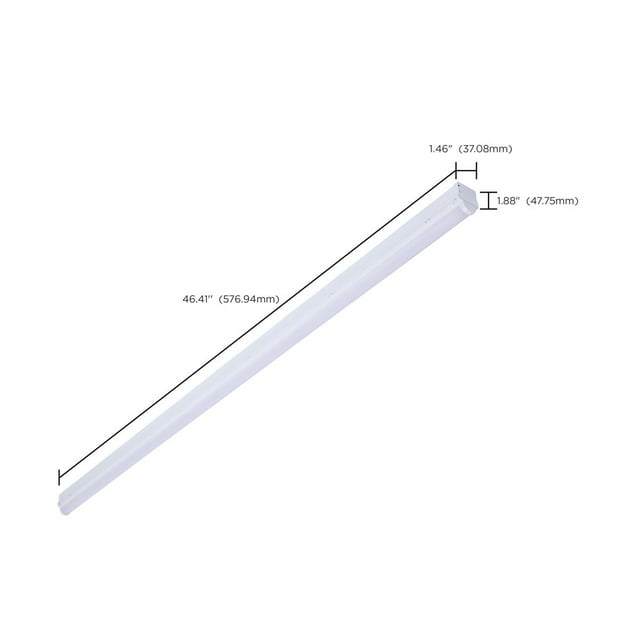 Satco 65-1220 LED 2Ft Strip Light 10W CCT Select 1200 Lumen White ...