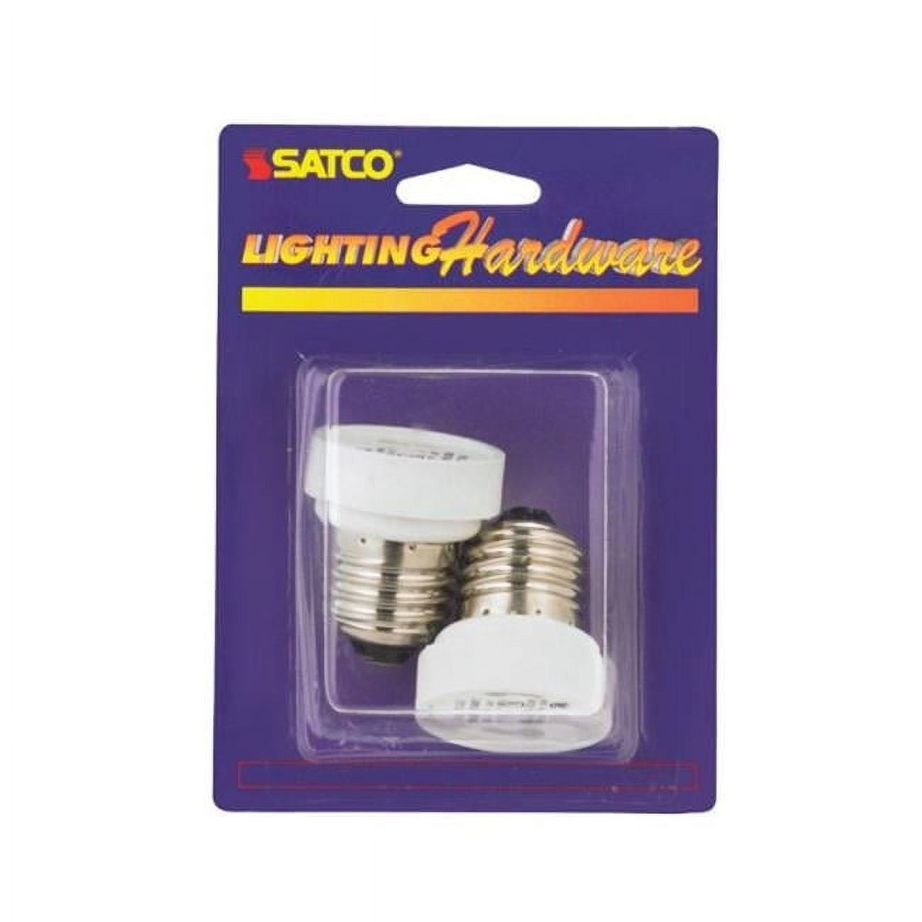 Satco 70210 70210 Plastic Medium To Gu24 Base Socket Adapter - Walmart.com