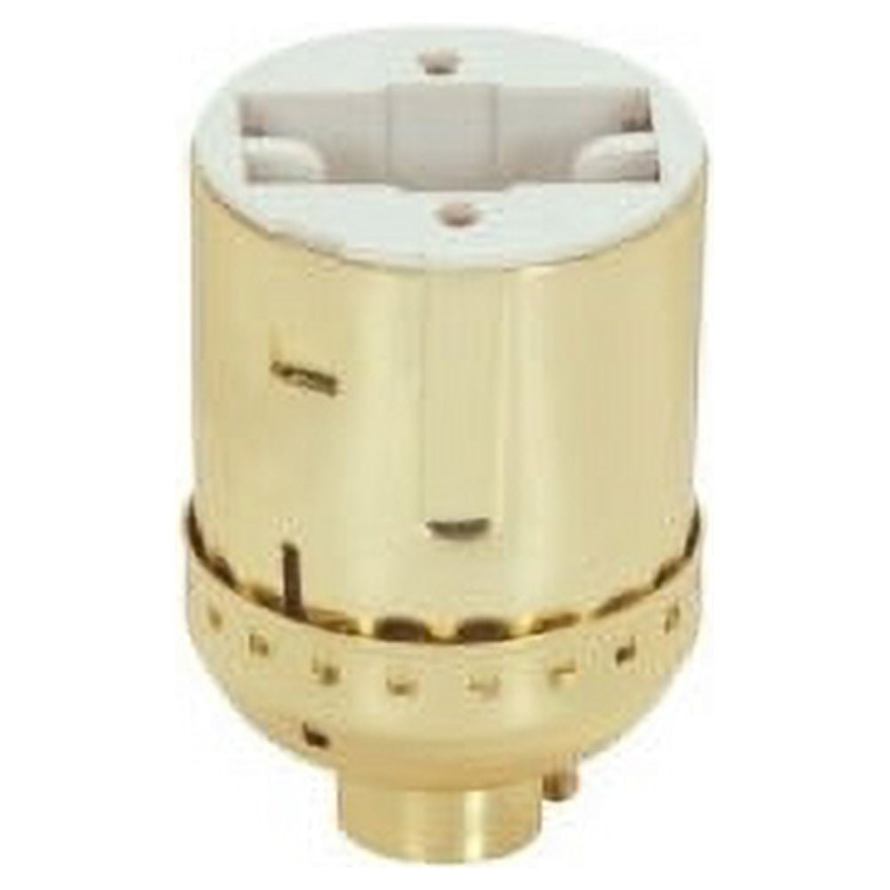 Satco 80/1227 13w GX23 and GX23-2 Fluorescent Bright Gilt Socket ...