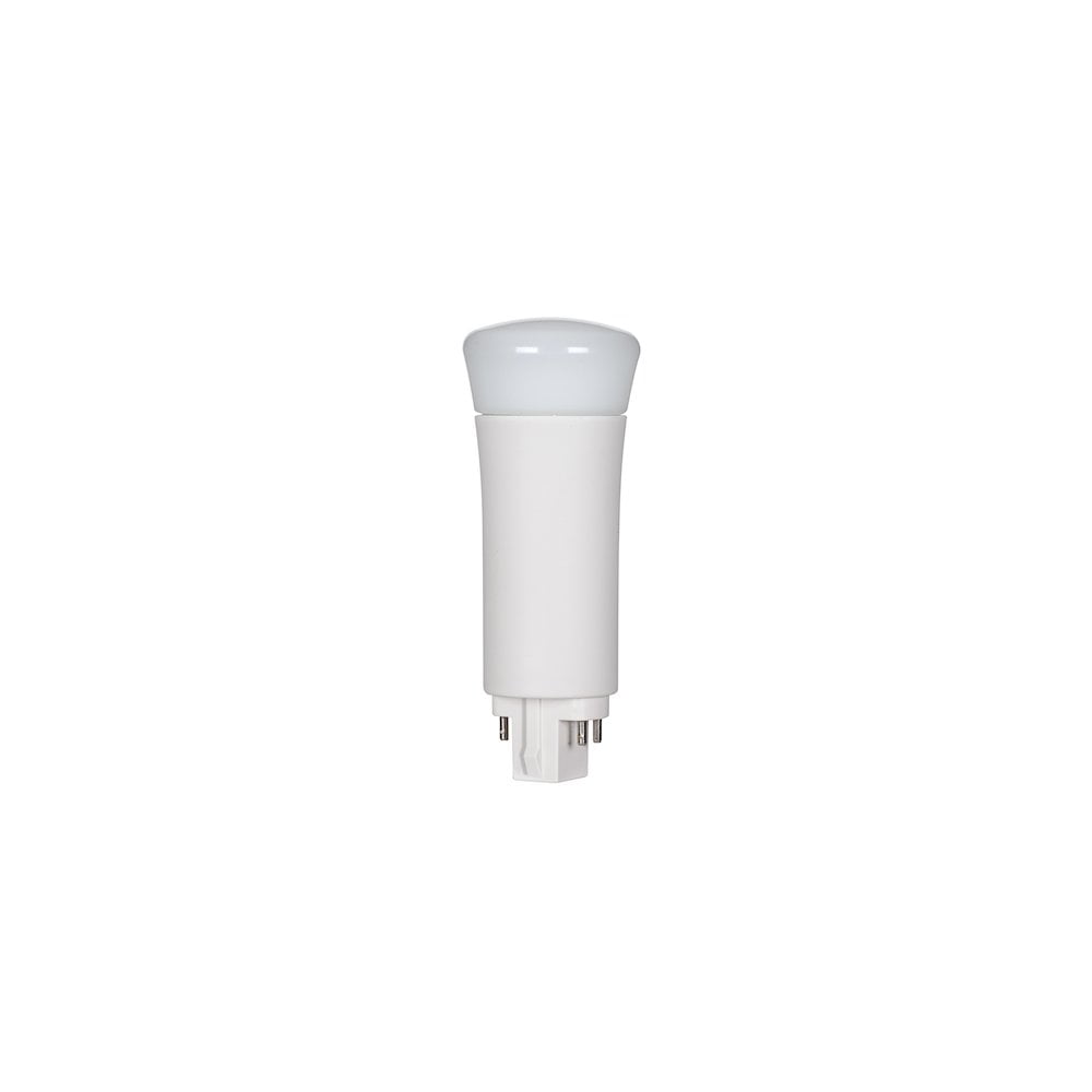 Satco 9 Watt LED PL 4-Pin - 3500K - 1050 Lumens - G24q base - Walmart.com