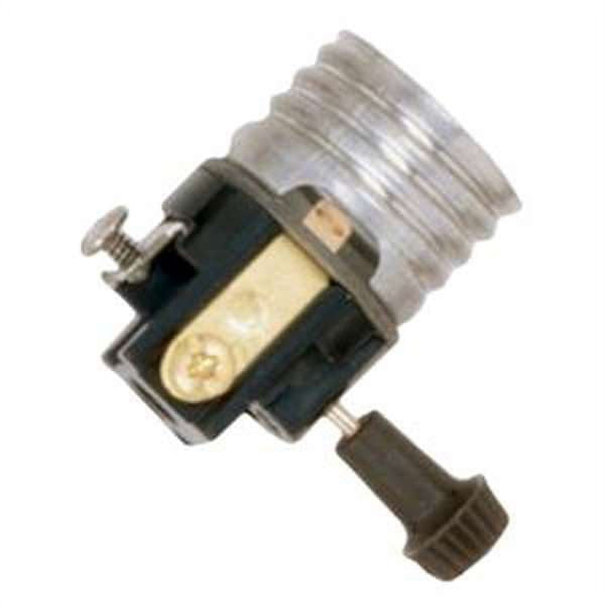 Satco 91143 - Turn Knob Medium Screw Base Lamp Holder Socket Interior ...