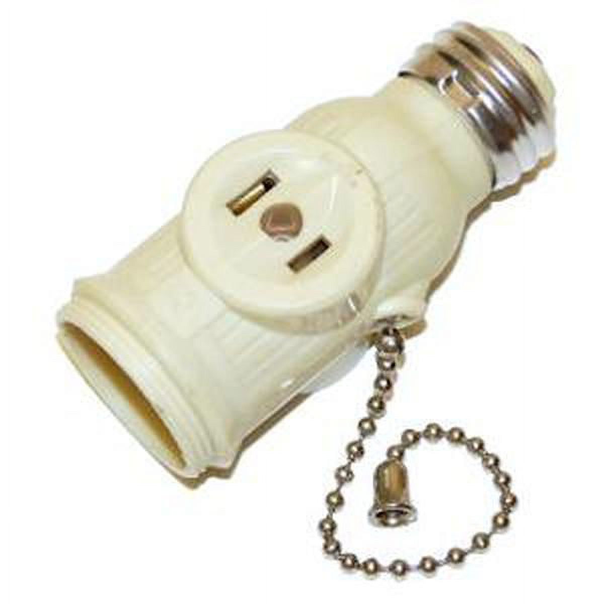 Satco 90/2451 Ivory Pull Chain Current Tap - Walmart.com