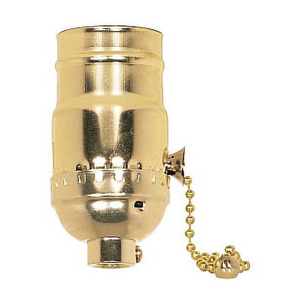 Satco Aluminum 2 Position Pull Chain Socket - Walmart.com