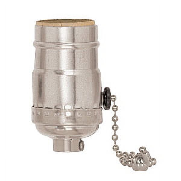 Satco Aluminum 3 Position Pull Chain Socket - Walmart Business Supplies