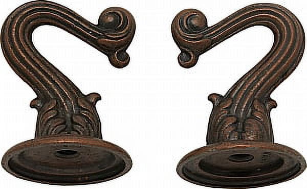 Satco Die Cast Swag Hook Kit Kit contains 2 hooks and hardware Antique ...
