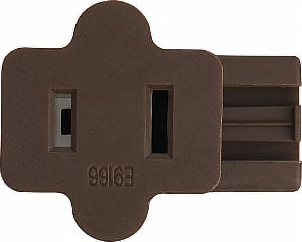 Satco Female Slide Plug Polarized 18/2-SPT-1 - Walmart.com