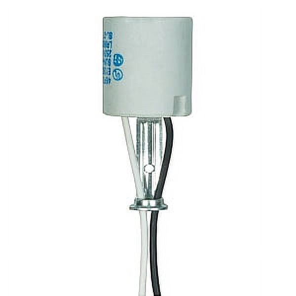 Satco Keyless Porcelain Socket with Hickey - Walmart.com