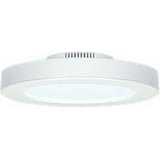 Satco Led Flush Mount Ceiling Fixture, White, 7 In., Uses (1) 13.5 ...
