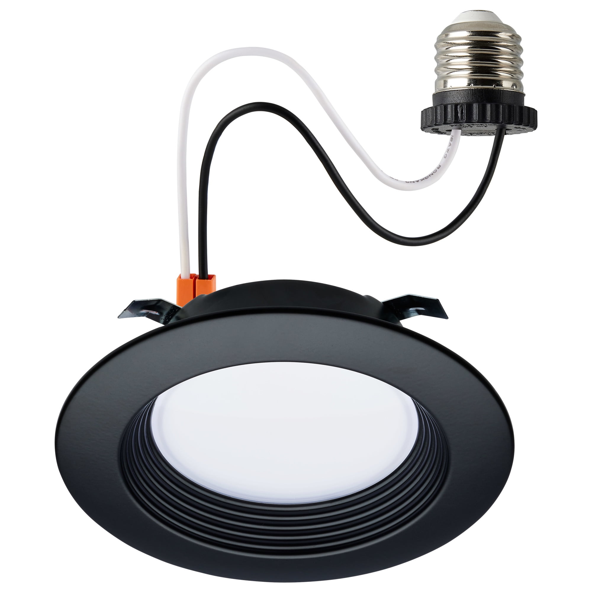 Satco Lighting S11832r1 Nuvo 4" Recessed Trim - Black - Walmart.com