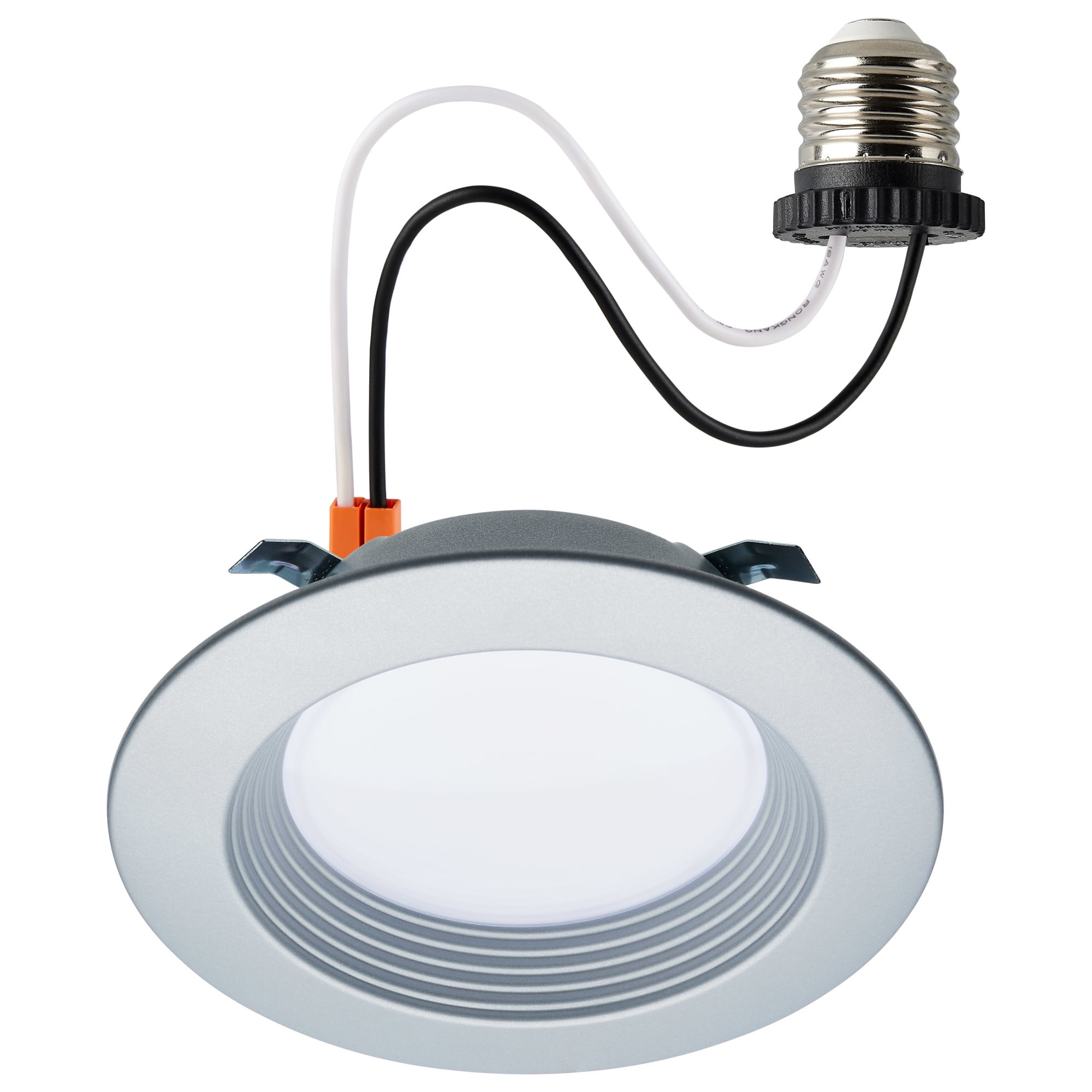Satco Lighting S11832r1 Nuvo 4" Recessed Trim - Nickel - Walmart.com
