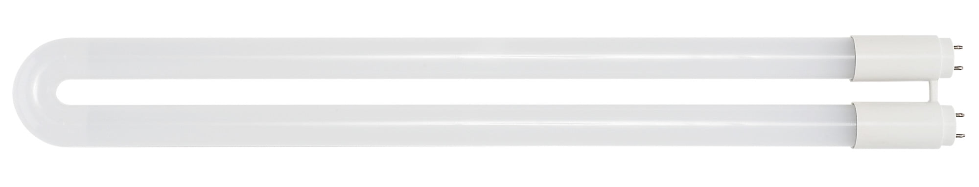 Satco S18451 13w T8 U-Bend LED 120-277v Medium bi-pin base 1800 lumens ...