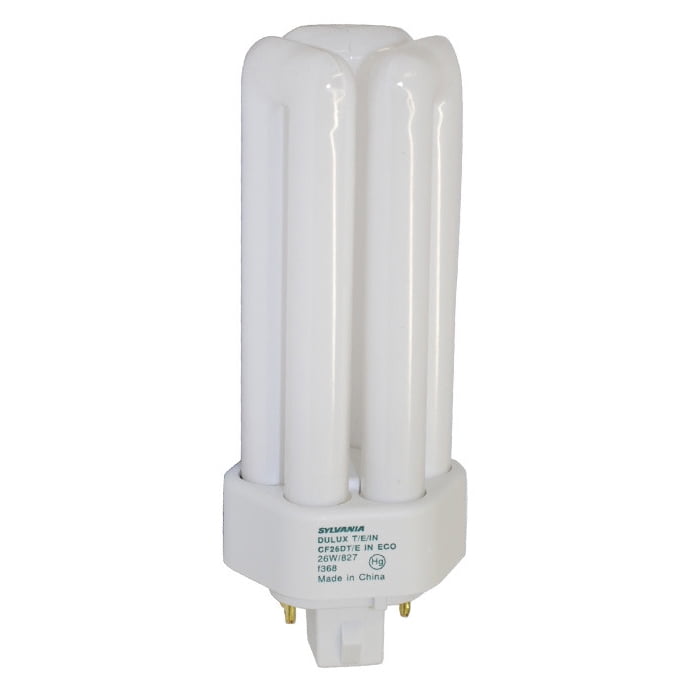Sylvania 20879 26W 2700K CF26DT/E/IN/827/ECO 4 Pin Triple Tube ...