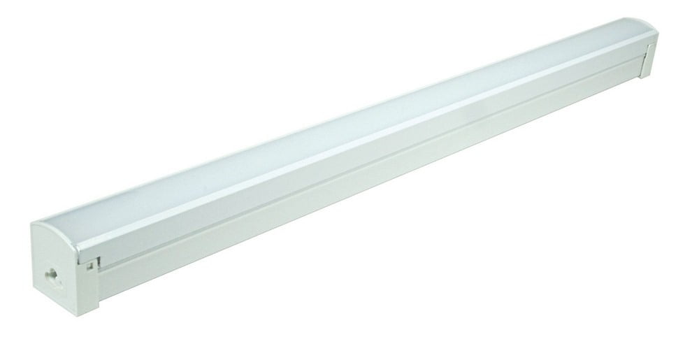 24W 2' LED Connectable Strip 4000K White Finish 120V - Walmart.com