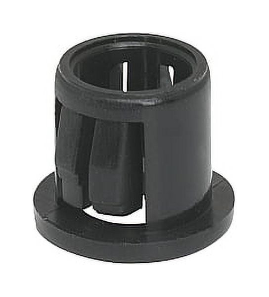 Satco Nylon Snap-In Bushing for 3/8in Hole Black - Walmart.com