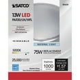 Satco S9439 - 13 watt PAR30 Long Neck LED; 5000K; 60' beam spread ...