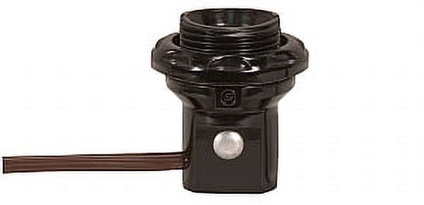 Satco Phenolic Threaded Candelabra Sockets with Leads / Rings - Walmart.com