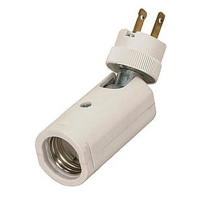 SATCO One Light Plug-A-Light - Outlet to Medium Socket Adapter ...