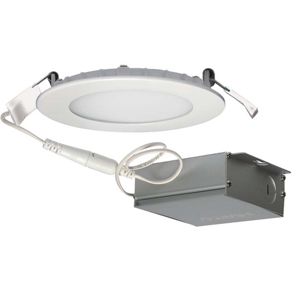 10 watt LED Direct Wire Downlight Edge-lit 4 inch 4000K 120 volt ...