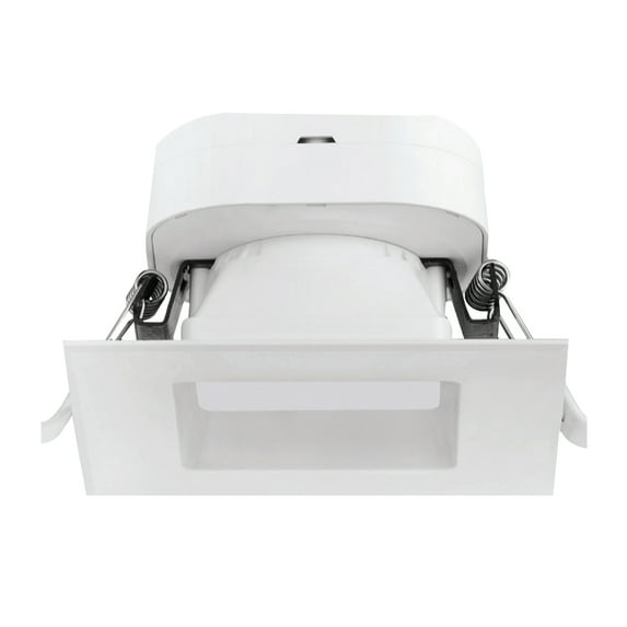 Satco 4" 7W Square LED Direct Wire Downlight - 3000K - Soft White ...