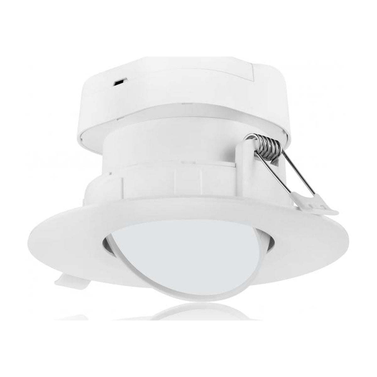 Satco S11710 7 watt LED Direct Wire Downlight; Gimbaled; 4 inch; 4000K; 120 volt; Dimmable ...