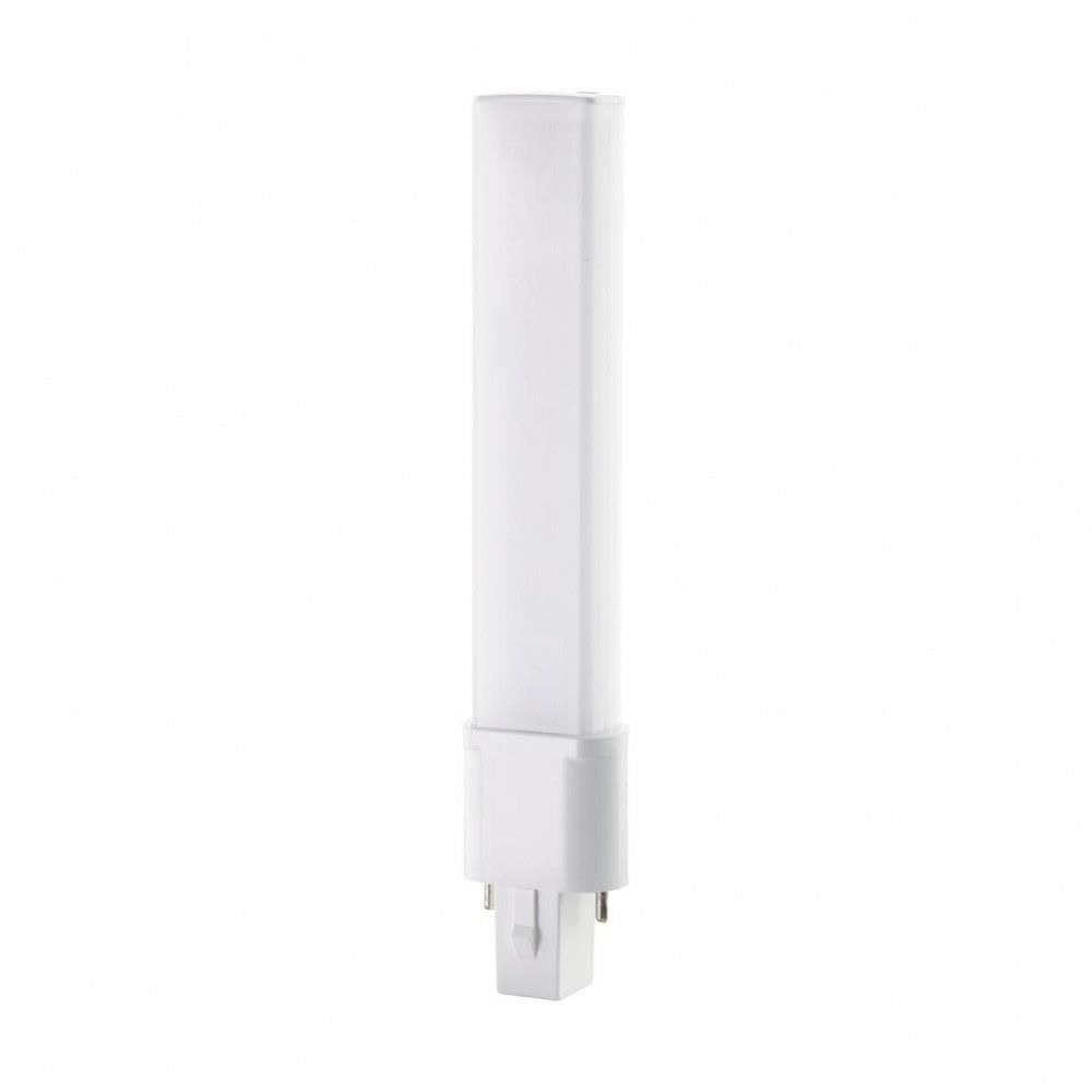 Satco S18400, 2700K, 450 Lumens, G23 Base, 50000 Hours, 360 Deg. Beam ...