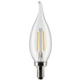 Satco S21839 CA10 LED Light Bulbs 3W 120V 200L E12 Candelabra Base ...