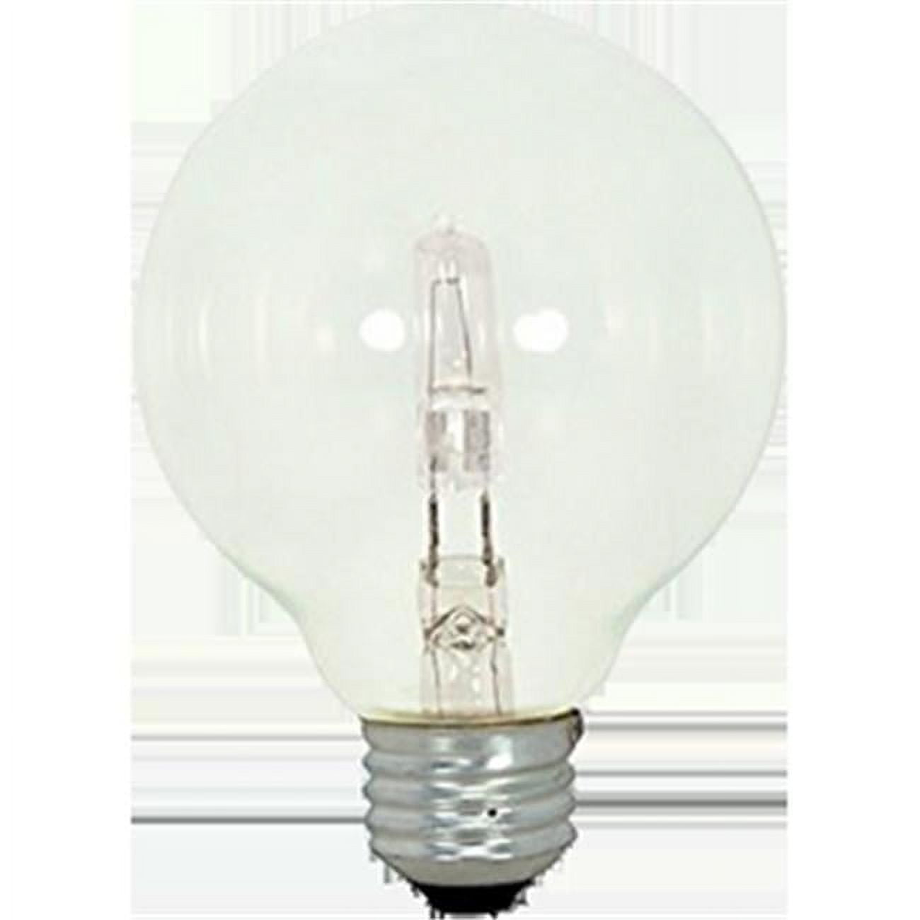 Satco S2437 43W Halogen G25 Medium Base Bulb - Walmart.com
