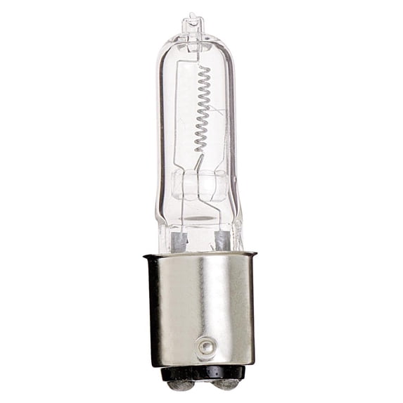 Satco S3122 T4.5 Halogen Light Bulbs 150W 120V 2900K 2700L BA15d ...