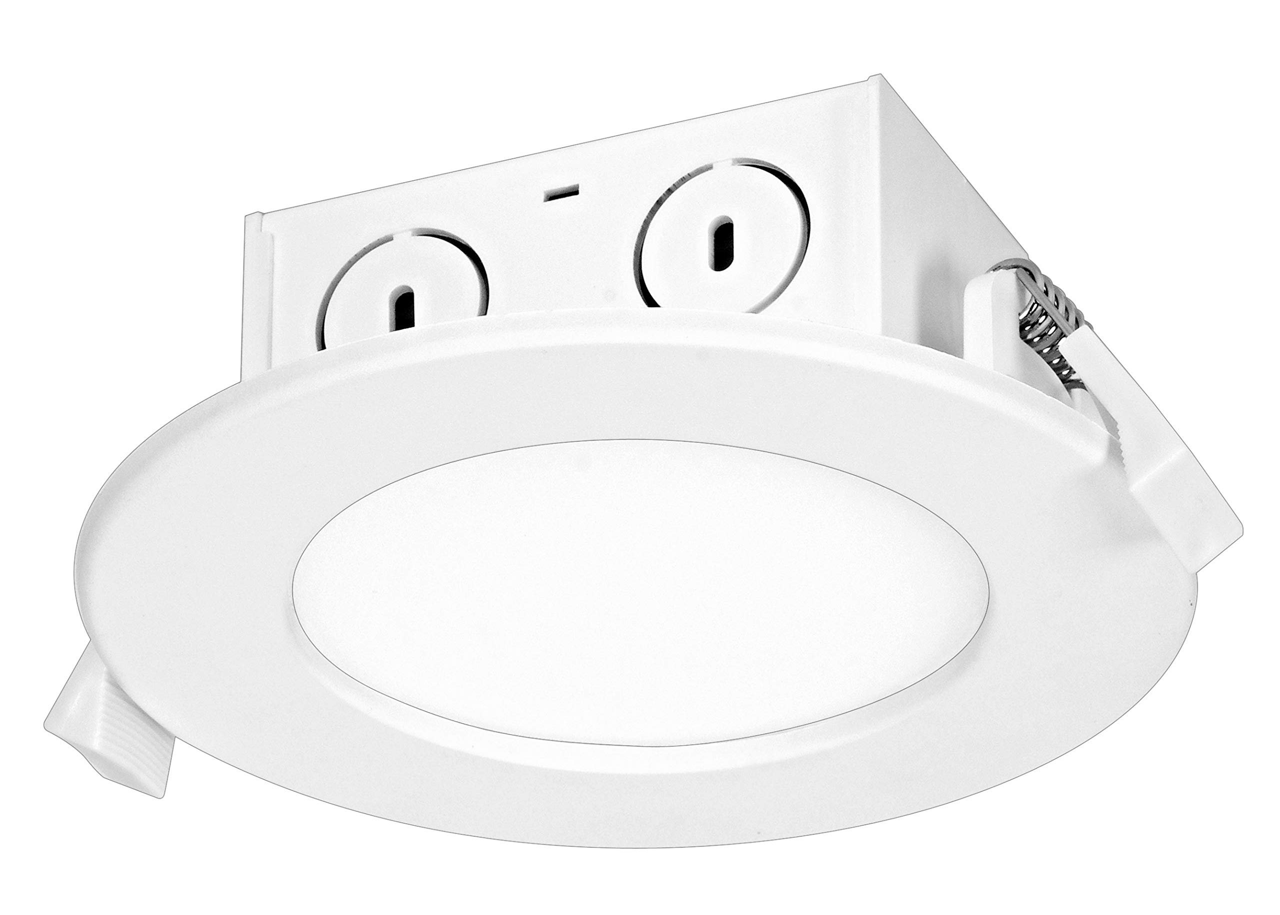 Satco S39056 8.5 watt LED Direct Wire Downlight; Edge-lit; 4 inch ...