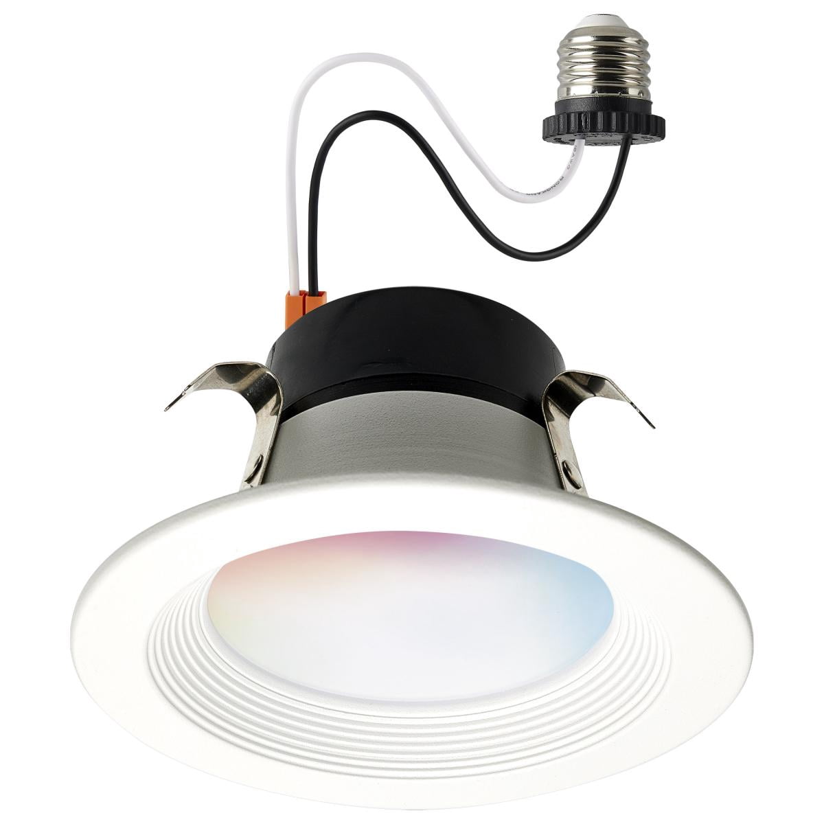 Satco - Starfish - 10.5W LED Round Retrofit Downlight In Utilitarian ...