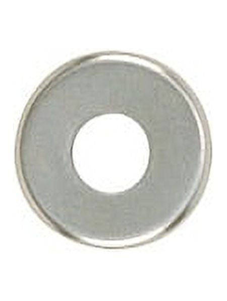 Satco Steel Check Ring Curled Edge 1/8 IP Slip -Nickel Plated 1in ...