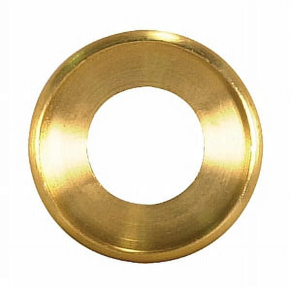 Satco Turned Brass Check Ring 1/4 IP Slip Unfinished 1in - Walmart.com