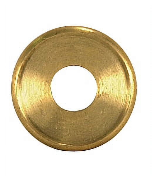 Satco Turned Brass Check Ring 1/8 IP Slip Unfinished 1in - Walmart.com