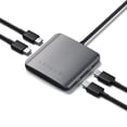 Satechi 4-Port USB-C Hub with 100W Power Delivery Pass-Through & 10Gbps ...